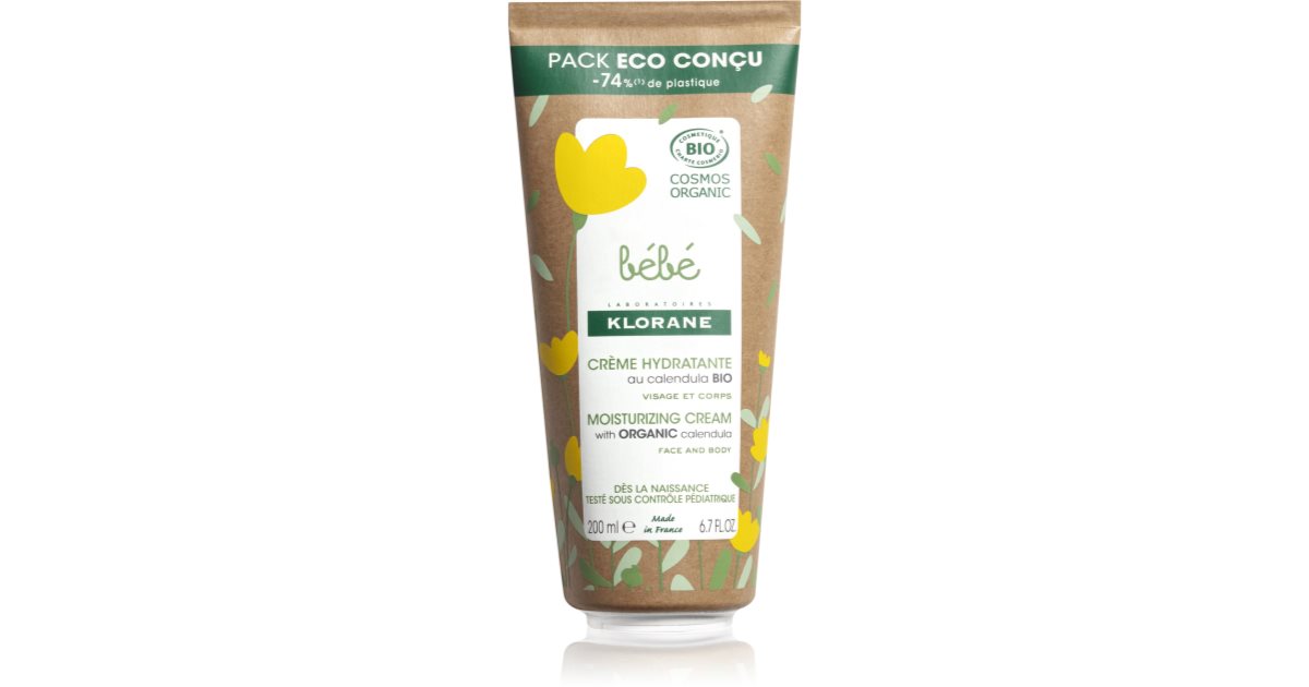 Klorane Bébé Calendula crema idratante per la pelle del bambino | notino.it
