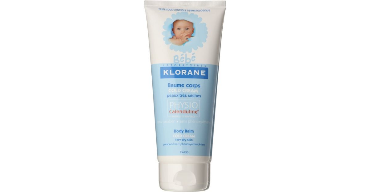 Klorane Bébé Cold Cream Body Balm For Very Dry Skin | notino.co.uk