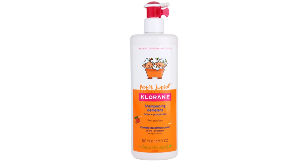 Klorane Junior Kids' Shampoo With Aromas Of Peaches | notino.co.uk