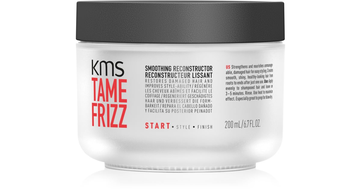 KMS Tame Frizz Smoothing Reconstructor hair mask for damaged hair ...