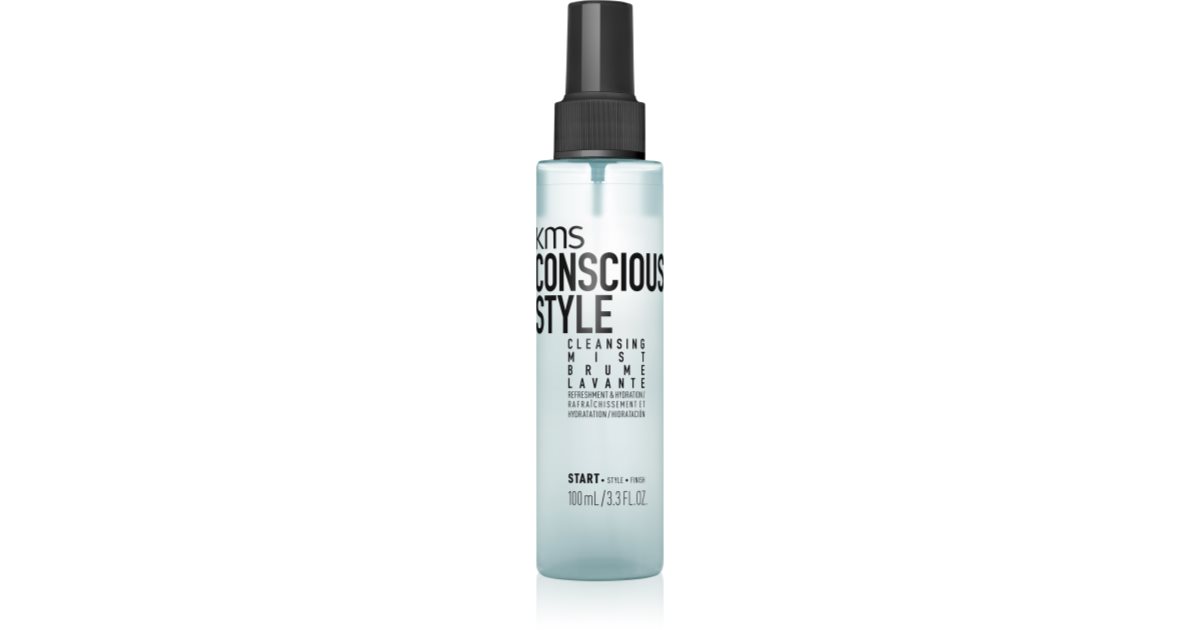 KMS Consciousstyle Cleansing Mist cleaning spray for hair Review ...