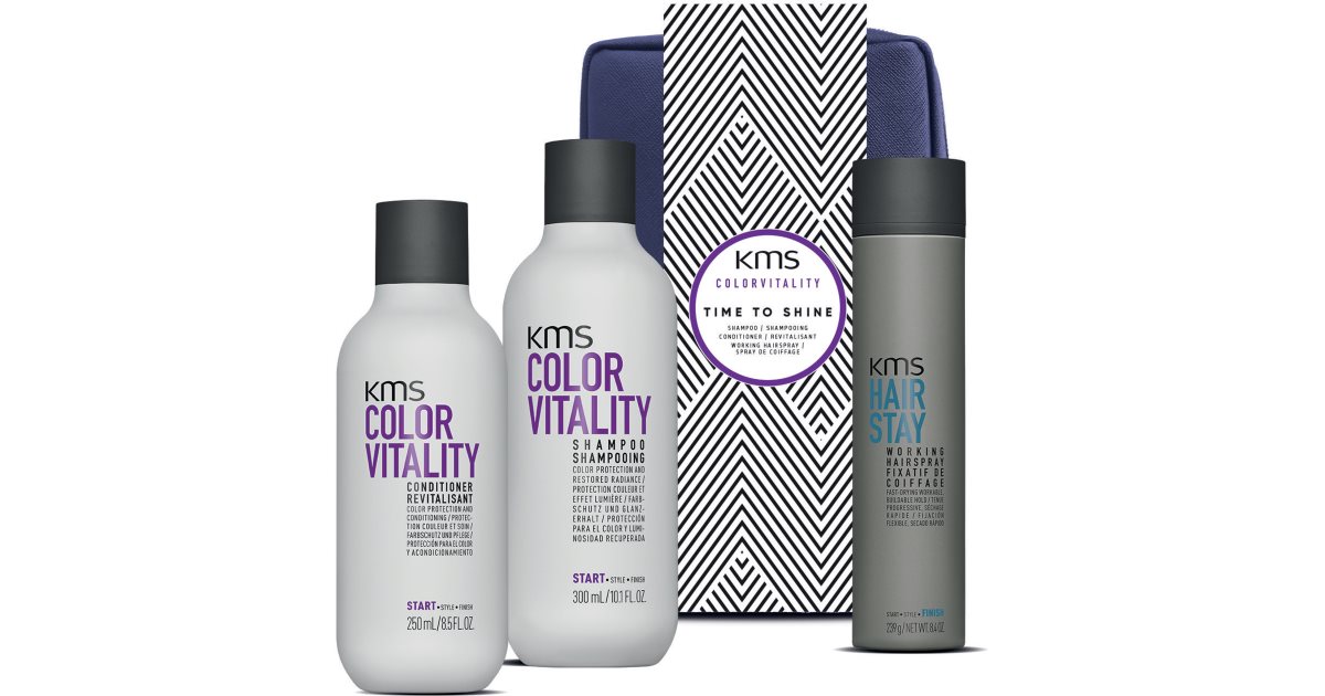 KMS Color Vitality Time to Shine confezione regalo per capelli tinti ...