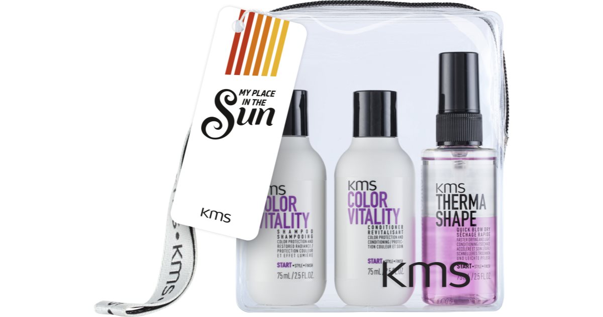 KMS Color Vitality Travel Pack Travel Set for hair | notino.ie