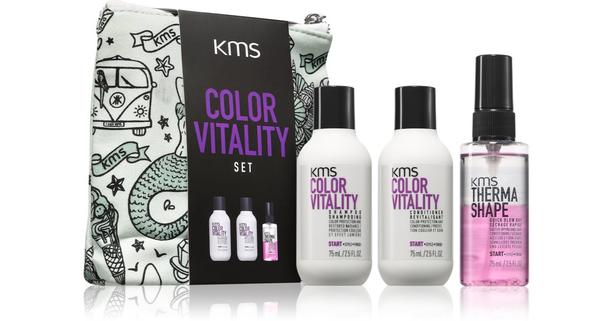 KMS Color Vitality Set travel set for colour-treated hair | notino.co.uk