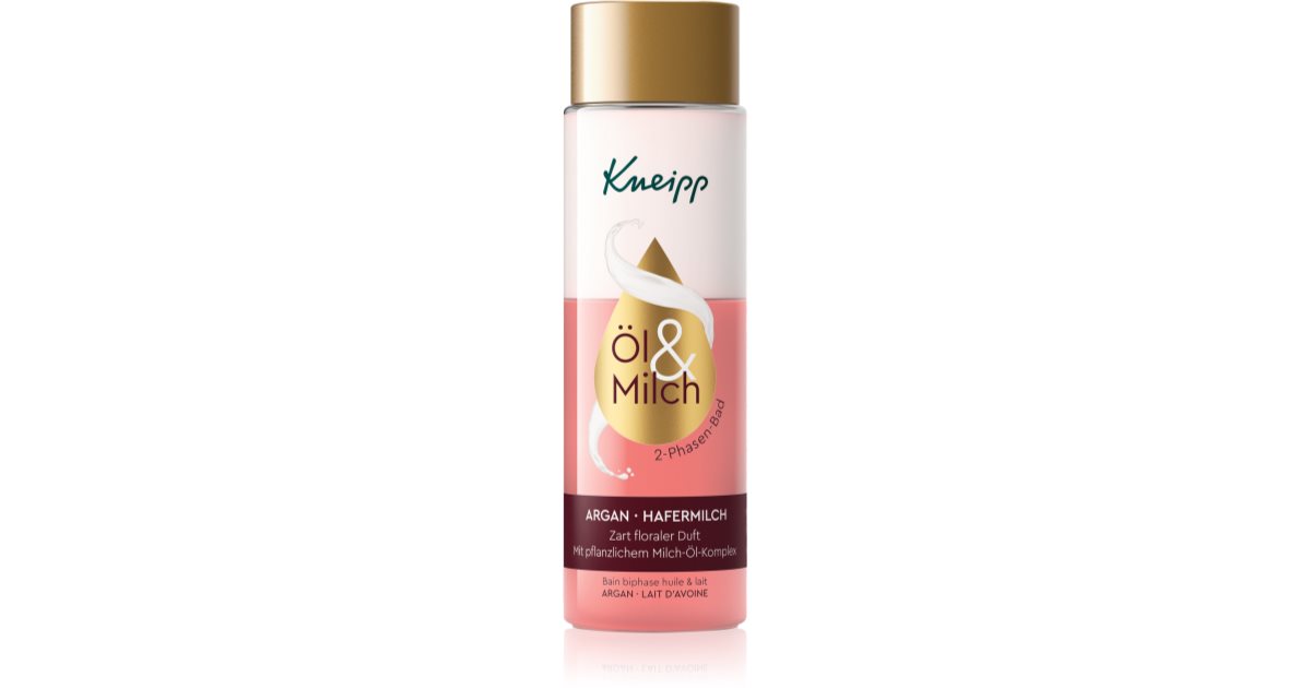 Kneipp Argan Oil & Oat Milk Olio bagno bifasico | notino.it