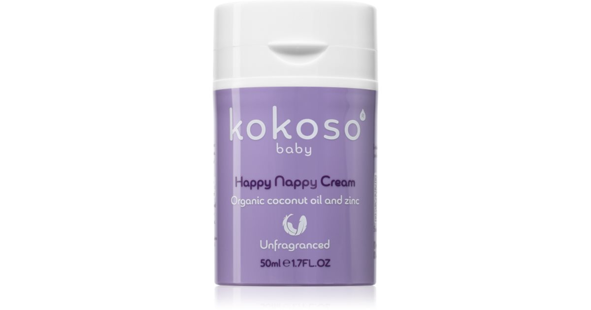 Kokoso Baby Happy Nappy Cream Nappy Rash Cream for Babies fragrance ...