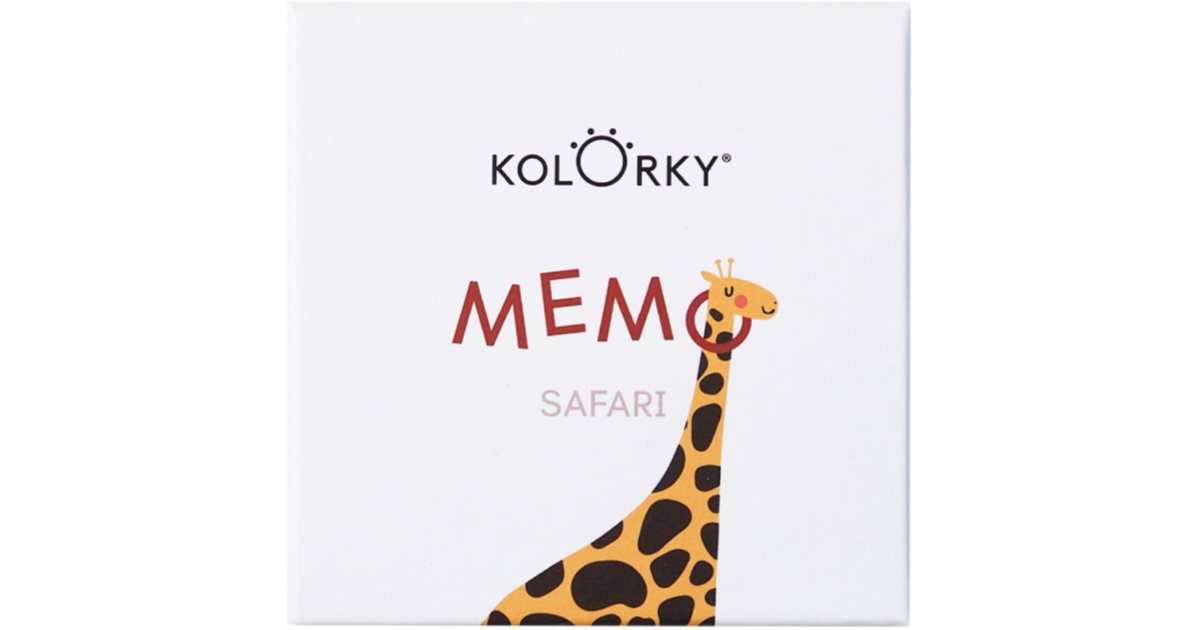 Kolorky Memo Game Safari Съвпадение на картината | notino.bg