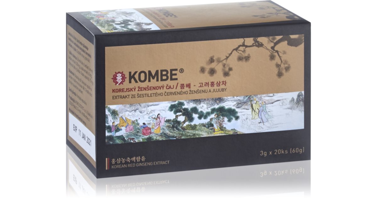 Kombe Ginseng Extract Tee mit Ginseng