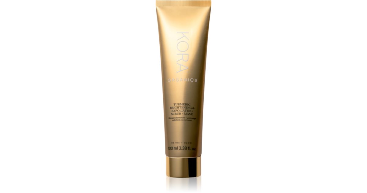 KORA Organics Turmeric Brightening & Exfoliating Scrub + Mask ...