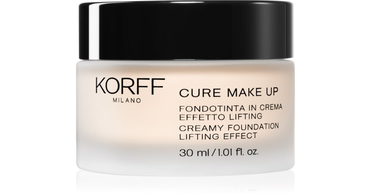 Korff Cure Makeup kremowy podkład z efektem liftingującym