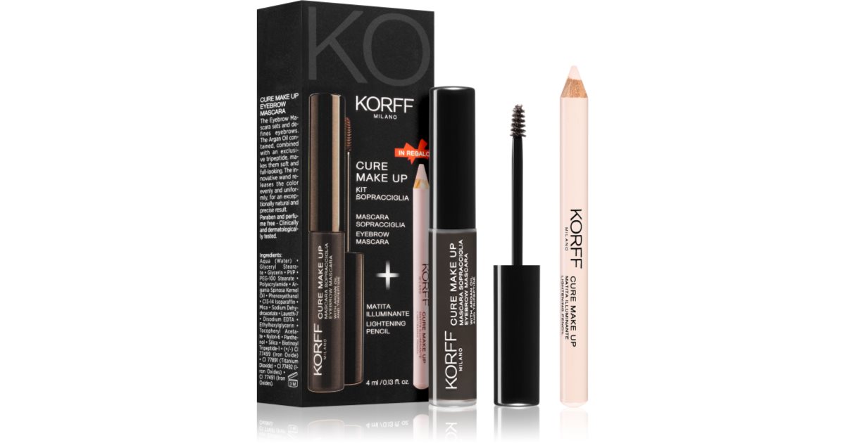 Korff Cure Makeup комплект за вежди | notino.bg