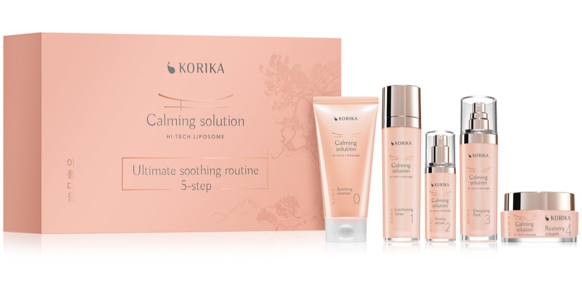 KORIKA HI-TECH LIPOSOME Calming solutionUltimate soothing routine set ...