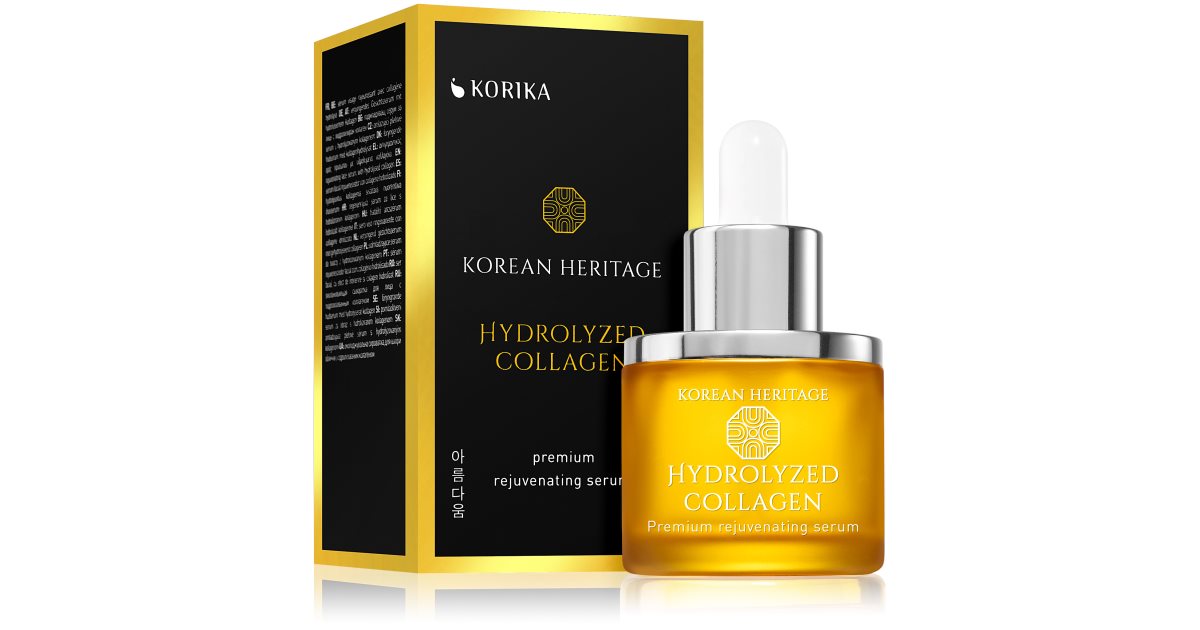 KORIKA Korean Heritage Hydrolyzed Collagen Premium Rejuvenating Serum ...