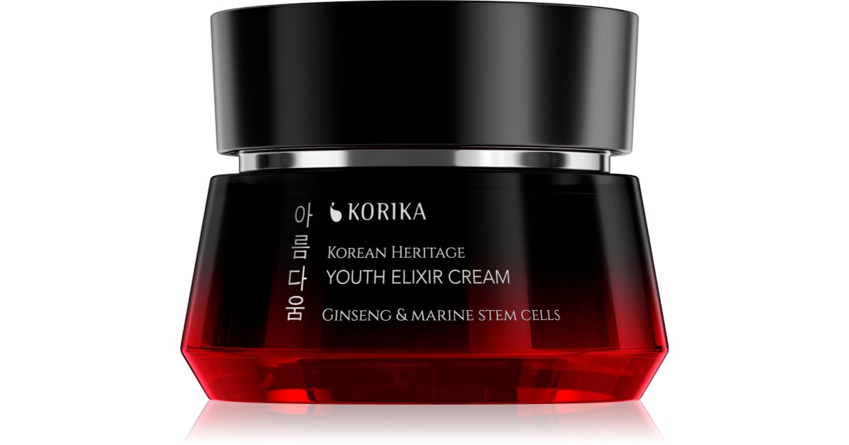 KORIKA Korean Heritage Ginseng & Marine Stem Cells Youth Elixir Cream ...