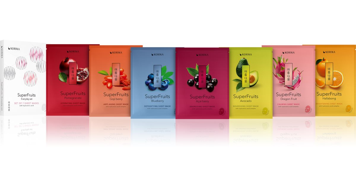 KORIKA SuperFruits Face Masks Set | notino.ie