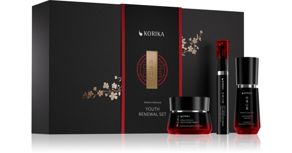 KORIKA Korean Heritage Youth Renewal Set gift set with anti-ageing ...