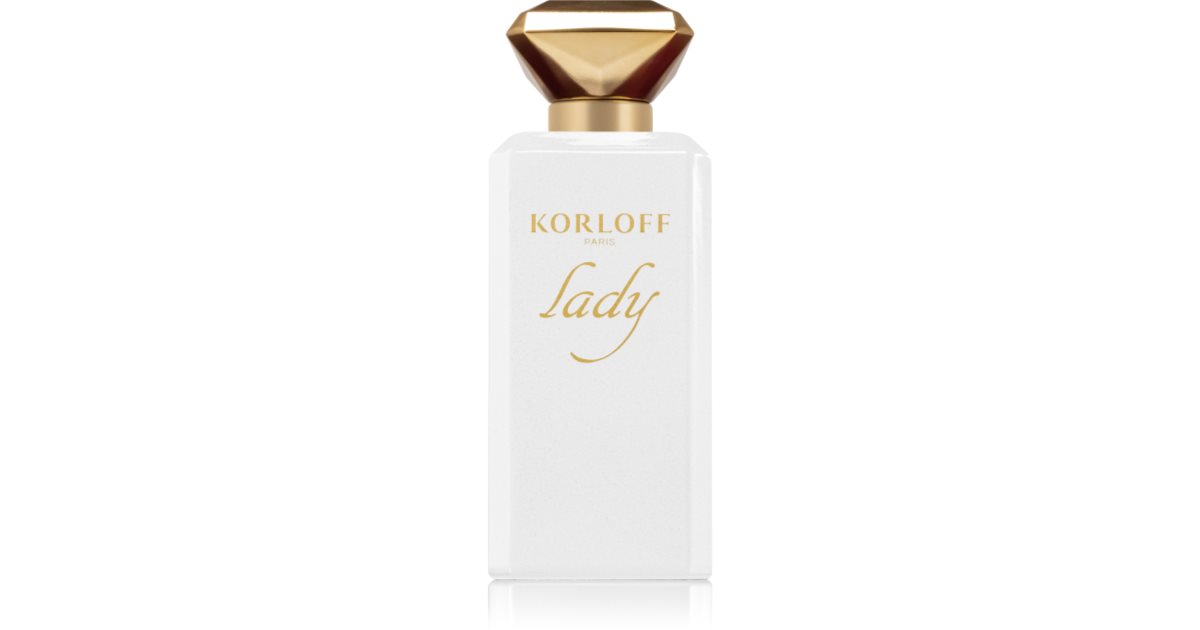Korloff Lady Korloff in White Eau de Parfum pour femme | notino.fr
