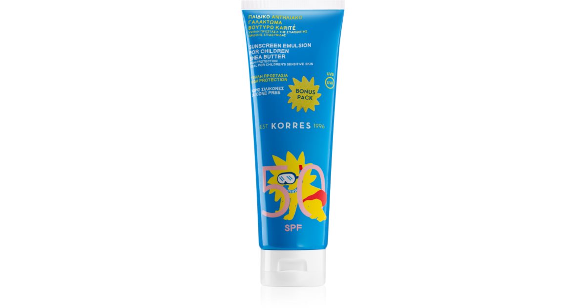 Korres Shea Butter protetor solar SPF 50 | notino.pt