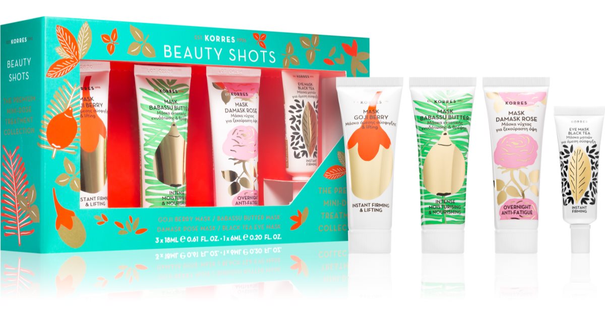 Korres Beauty Shots coffret cadeau II. (visage) | notino.be