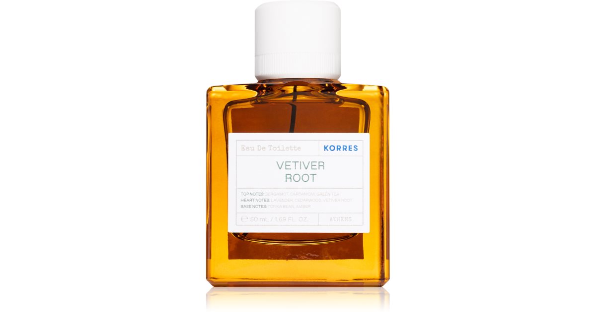 Korres Vetiver Root eau de toilette unisex Review | notino.co.uk