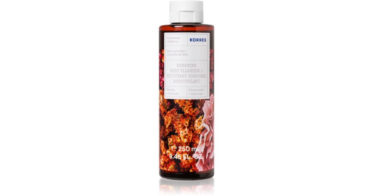 Korres Sea Lavender summer shower gel | notino.co.uk