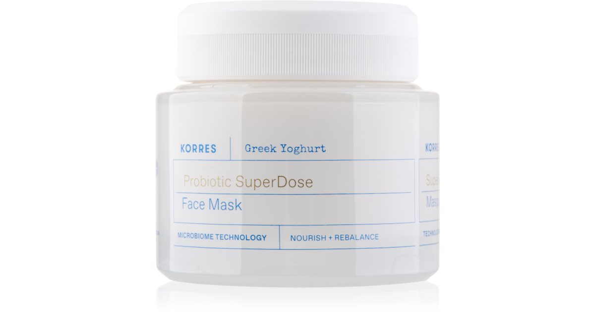 Korres Greek Yoghurt Refreshing Moisturising Mask with probiotics ...