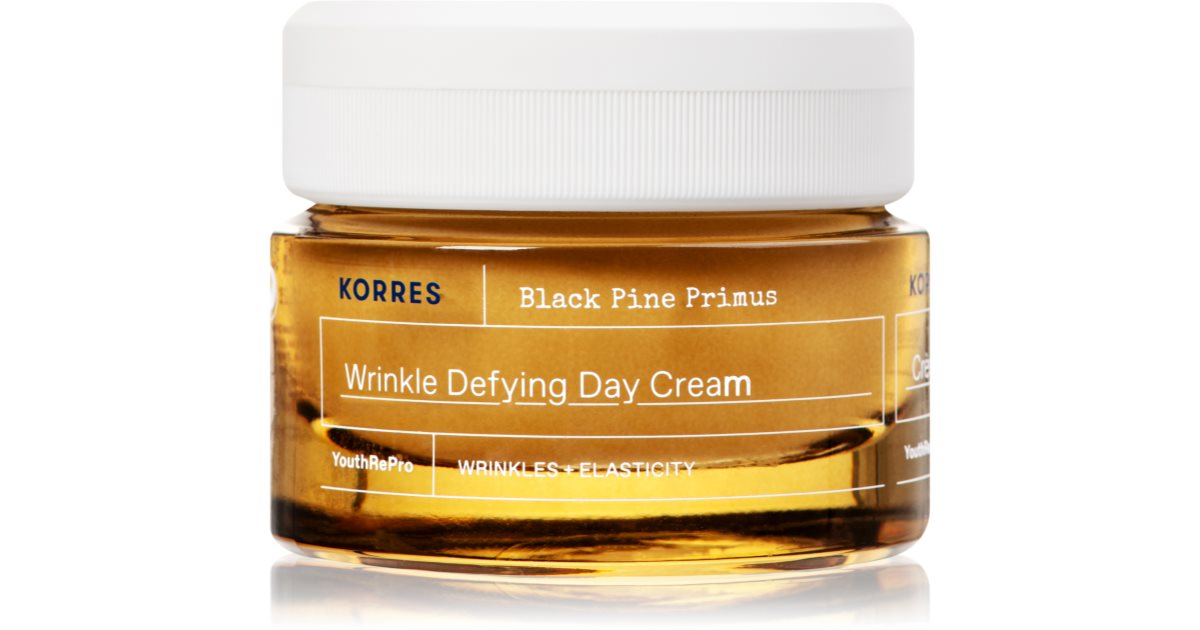 Korres Black Pine Primus crème de jour hydratante anti-signes de ...