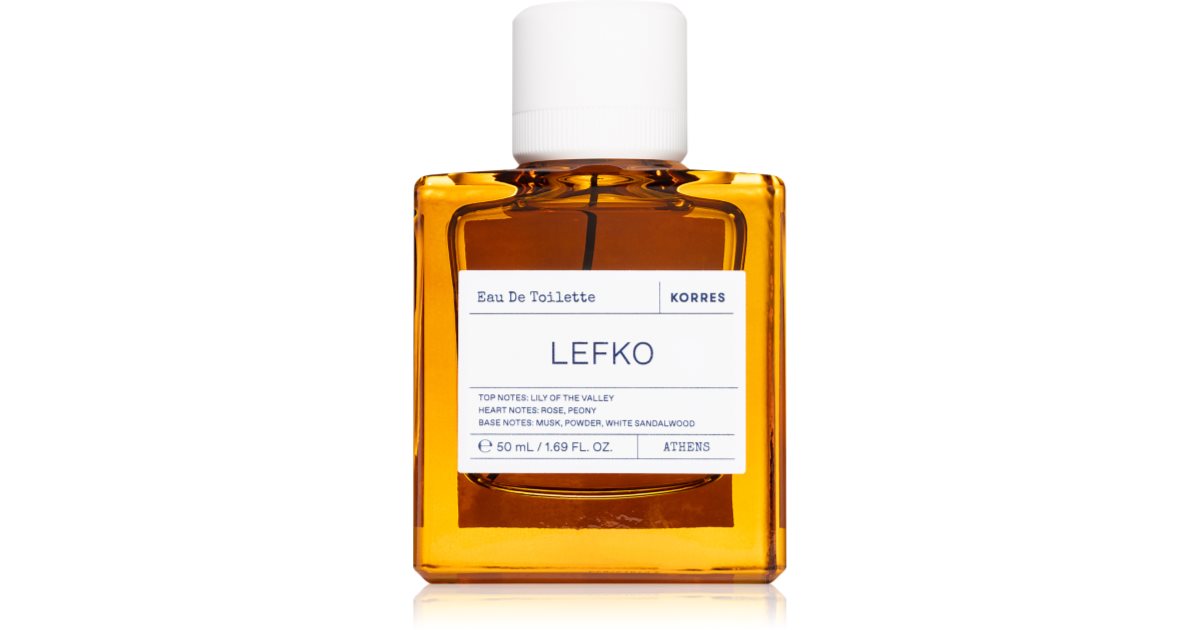 Korres Lefko eau de toilette unisex Review | notino.co.uk