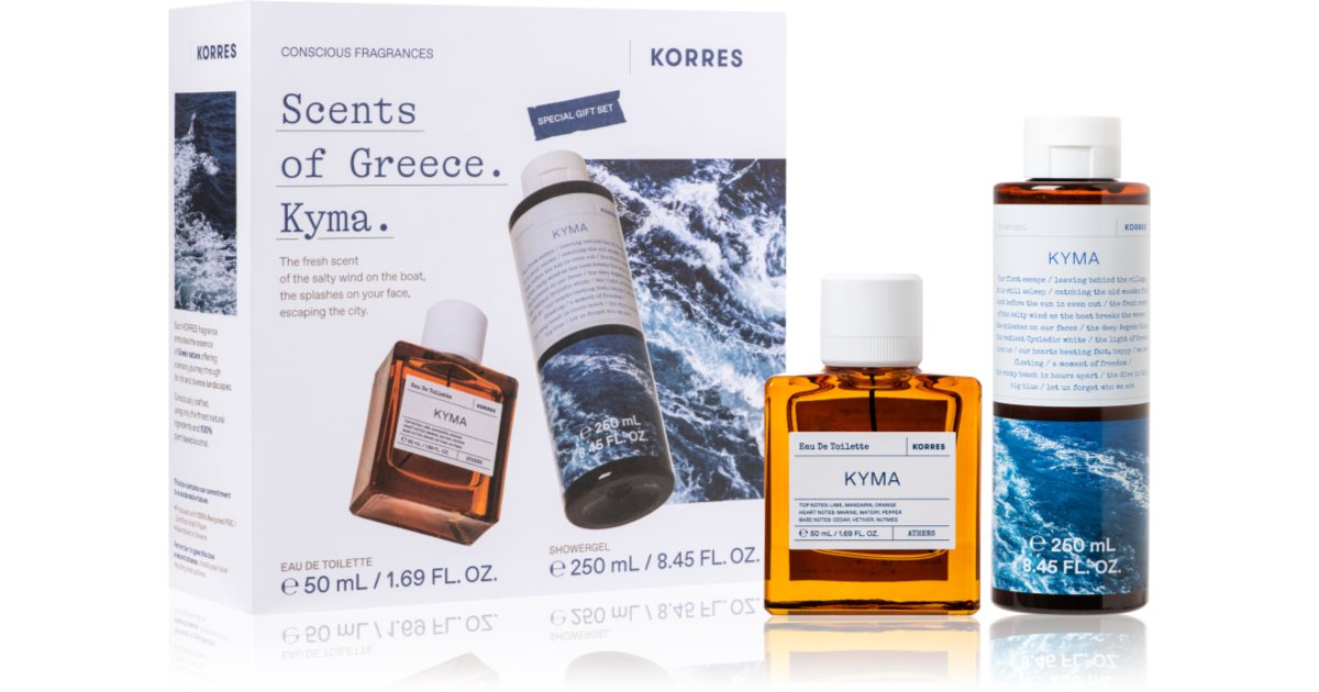 Korres Kyma gift set unisex with fragrance | notino.co.uk