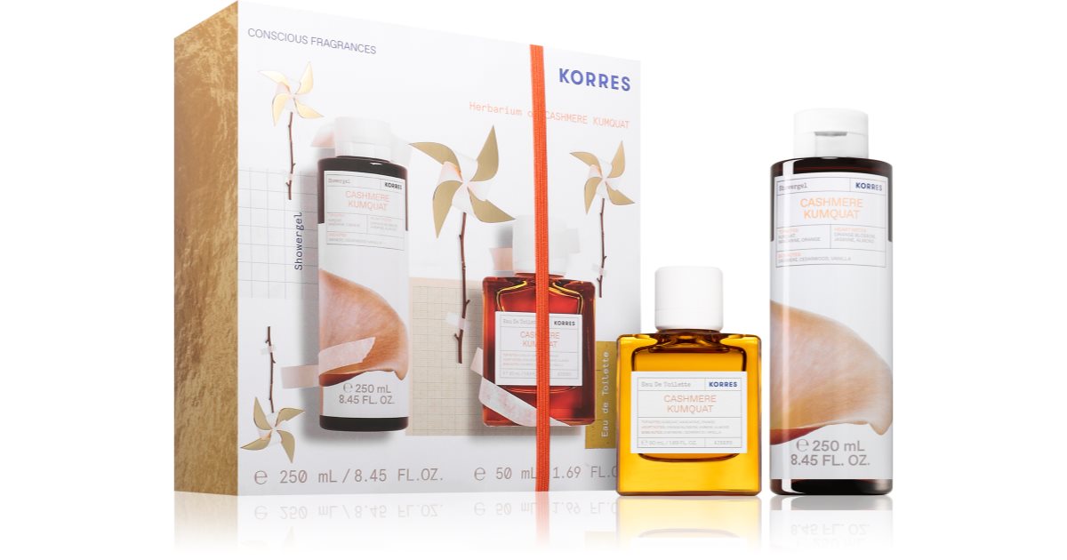Korres Cashmere Kumquat Gift Set for women | notino.ie
