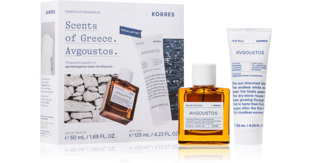 Korres Avgoustos Gift Set unisex | notino.ie