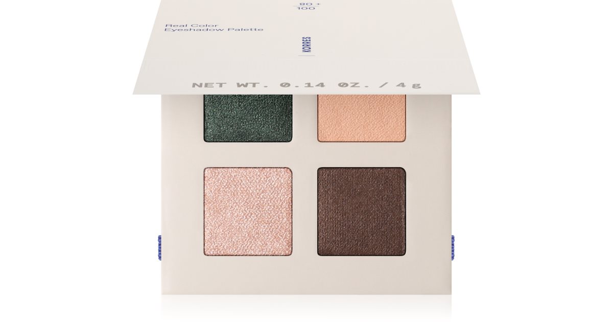 Korres Real Color Natural Palette paleta senčil za oči | notino.si