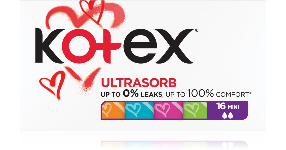 Kotex Ultra Sorb Mini tampons | notino.fr