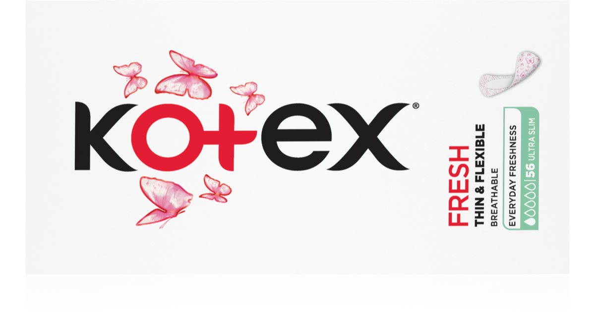 Kotex Ultra Slim Fresh toallitas íntimas | notino.es