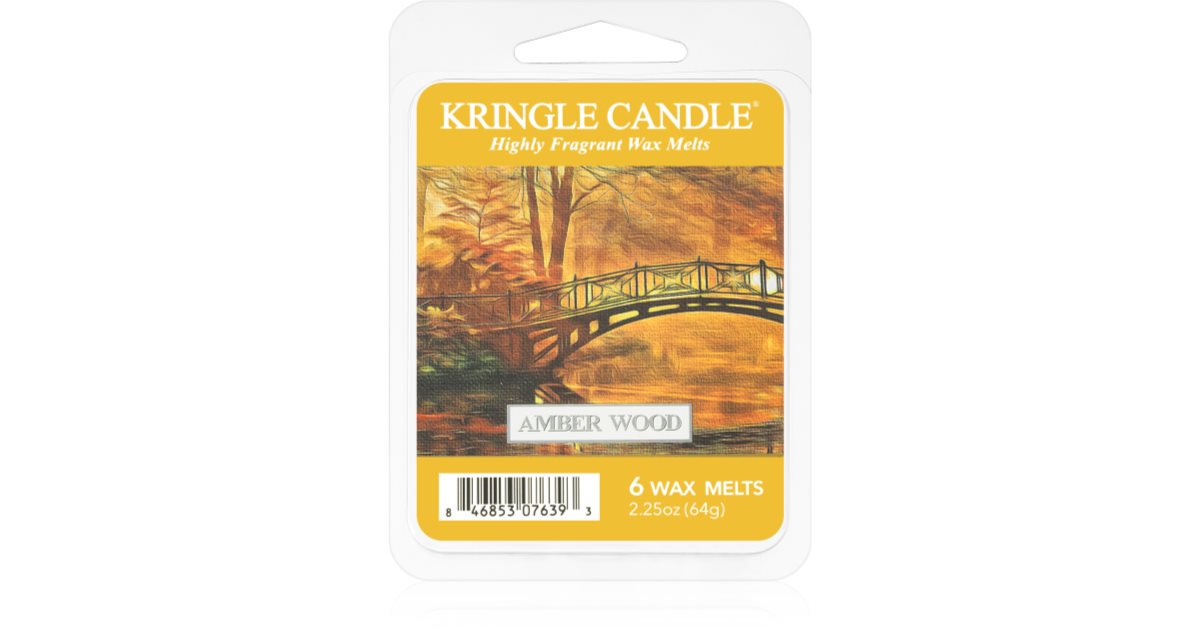 Kringle Candle Amber Wood vosk do aromalampy | notino.cz