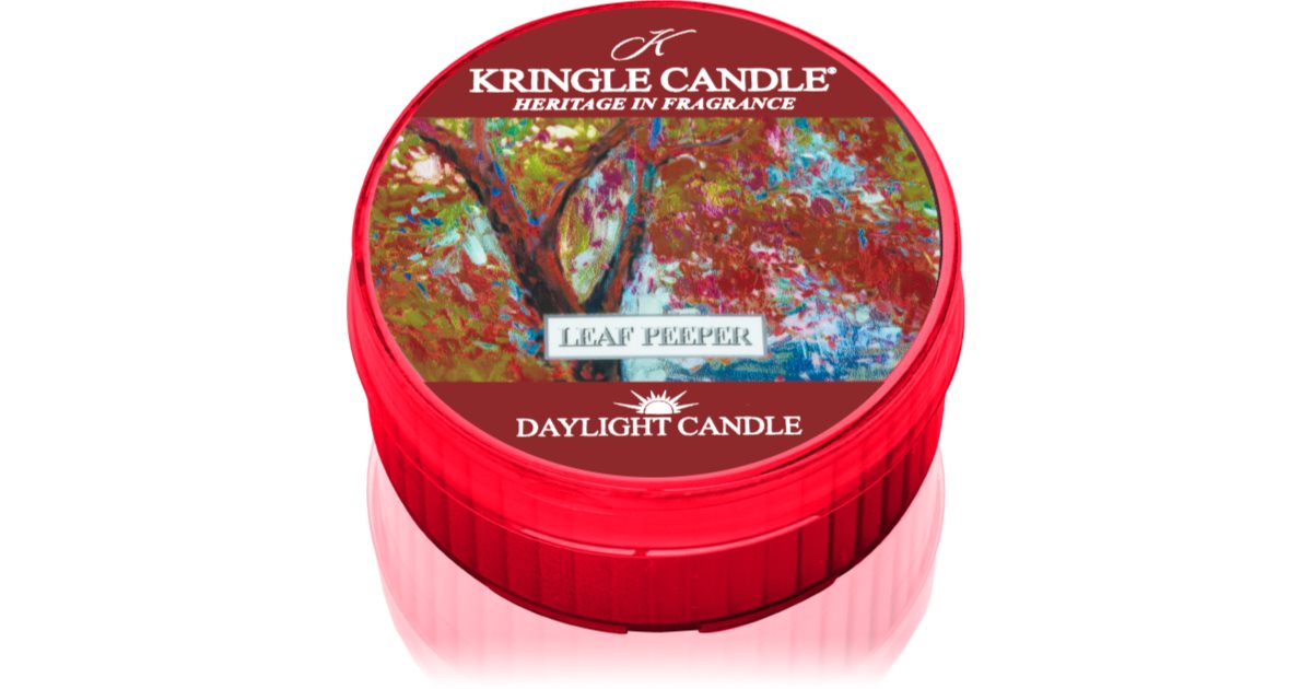 Kringle Candle Leaf Peeper чаена свещ | Аромати за дома Kringle Candle ...
