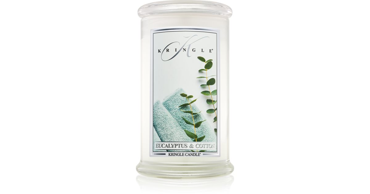 Kringle Candle Eucalyptus & Cotton dišeča sveča | notino.si