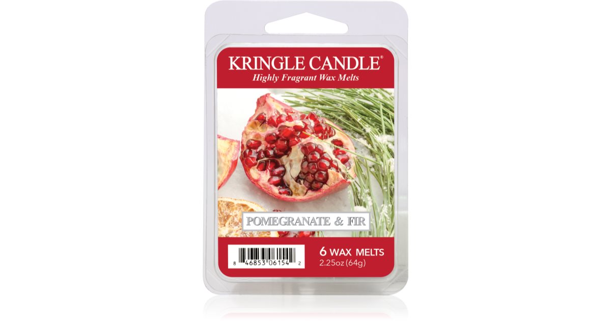 Kringle Candle Pomegranate & Fir Wax Melt DVA scented candle | notino.co.uk