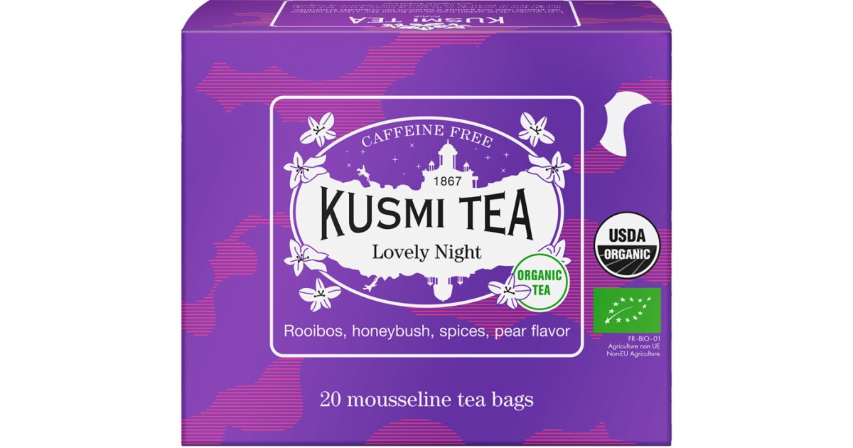 Kusmi Tea Lovely Night thé en sachet de qualité BIO | notino.fr