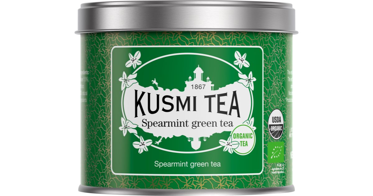 Kusmi Tea Spearmint Green Tea sypaný čaj v BIO kvalitě | notino.cz