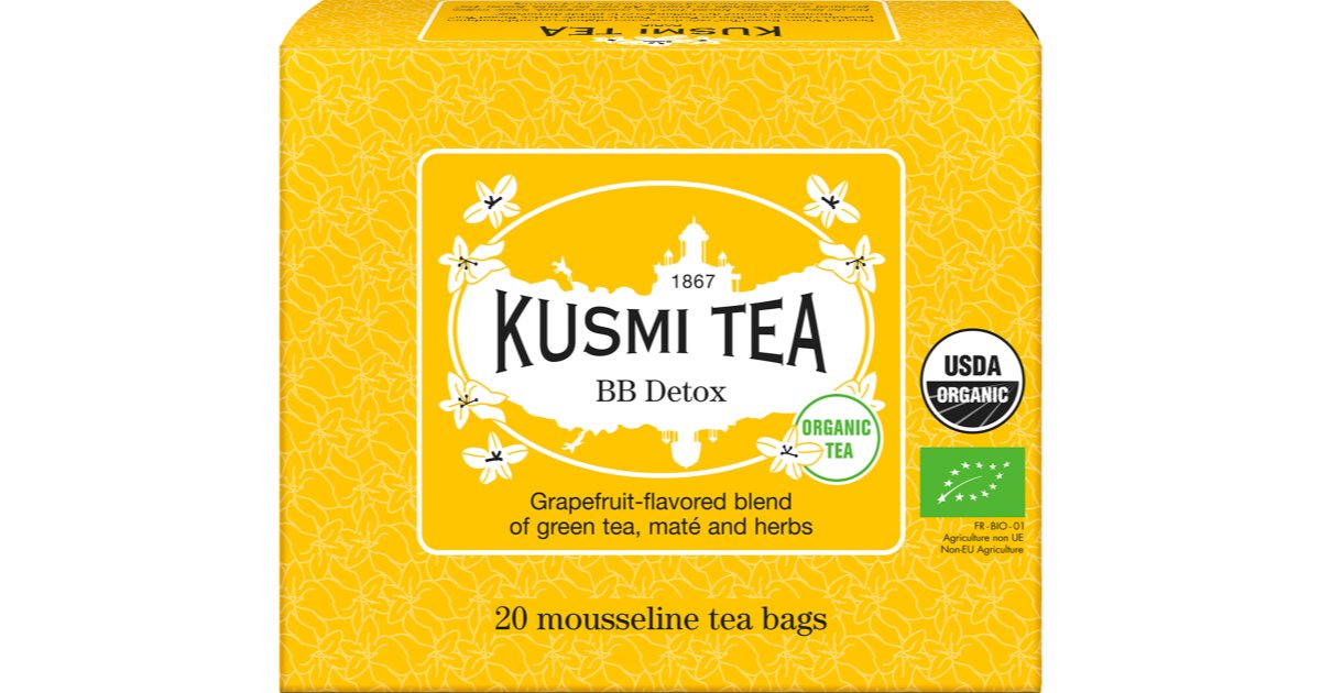 Kusmi Tea BB Detox thé en sachet de qualité BIO | notino.fr