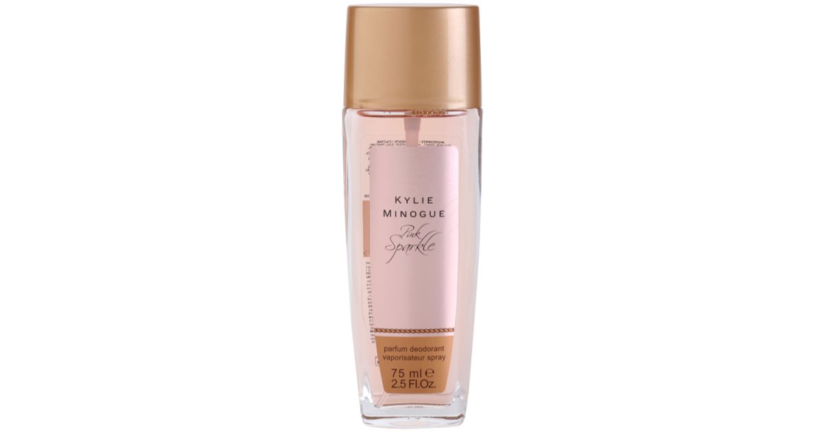 Kylie Minogue Pink Sparkle déodorant avec vaporisateur pour femme 75 ml ...