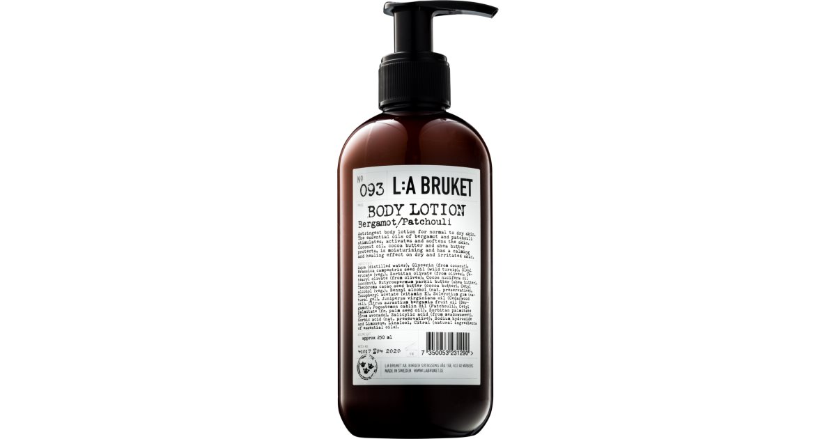 L:A Bruket Body bodymilk met bergamot en patchoeli | notino.nl