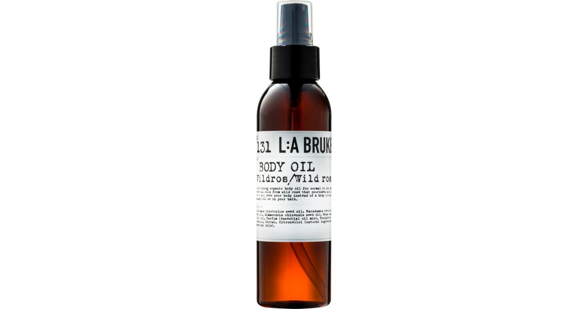 L:A Bruket Body Körperöl mit wilder Rose