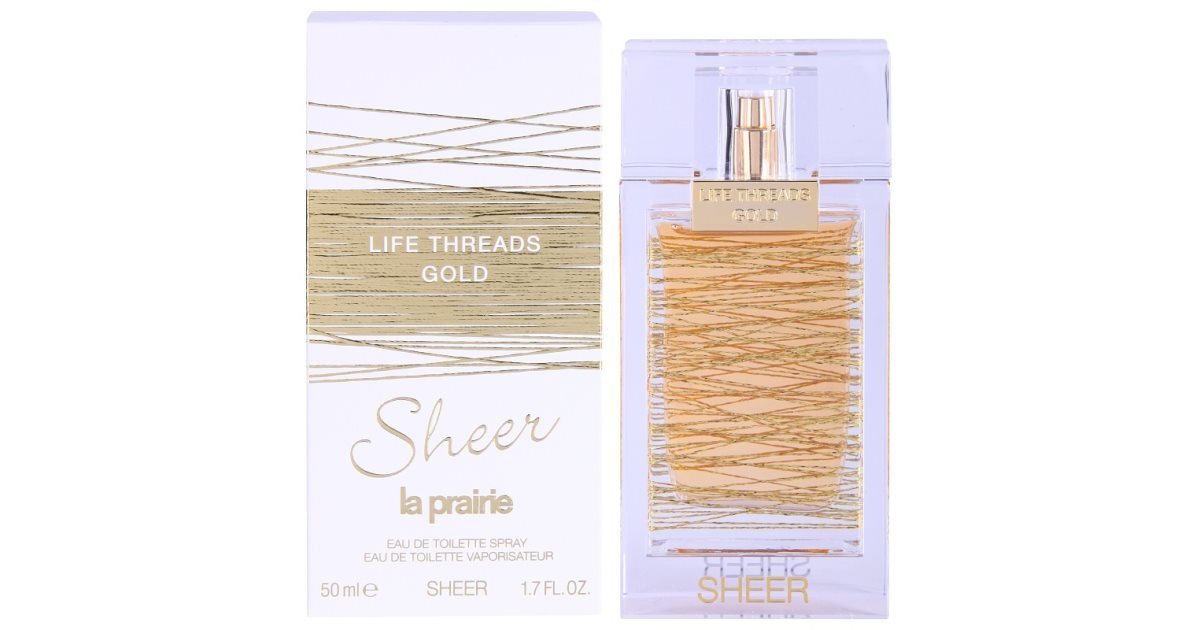 La Prairie Life Threads Sheer Gold eau de toilette per donna 50 ml | notino.it
