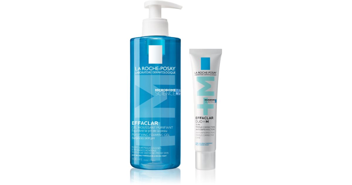 La Roche-Posay Effaclar Bundle Economy Pack for oily and problem skin ...