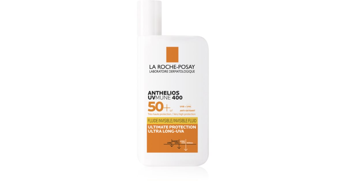 La Roche-Posay Anthelios UVMUNE 400 fluide protecteur SPF 50+ avis ...