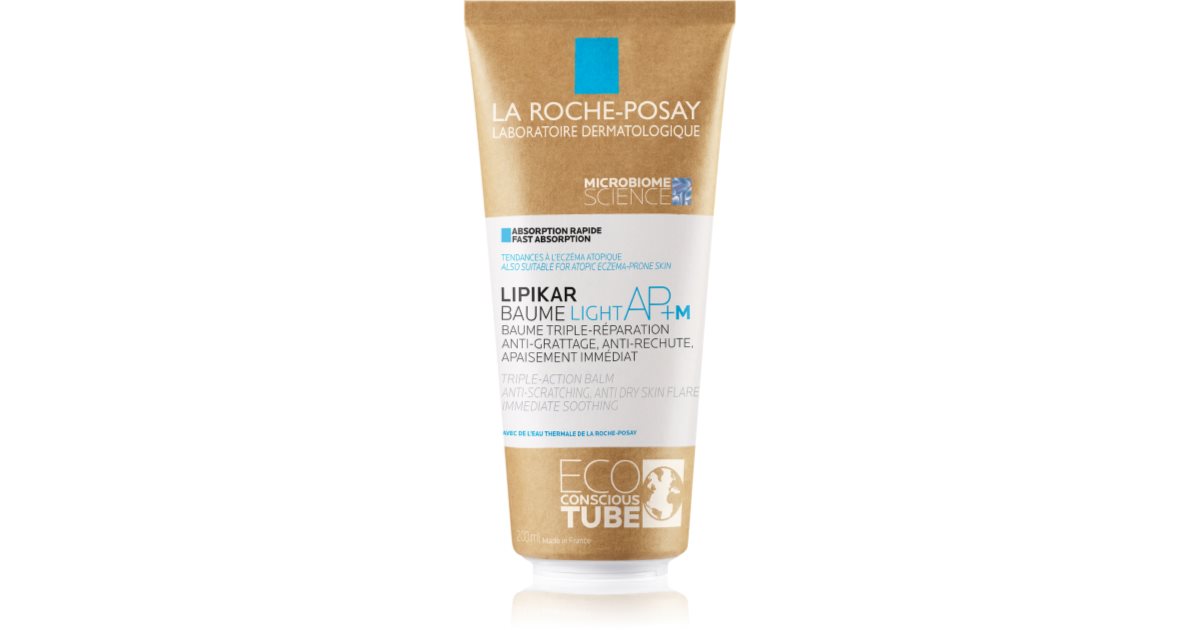 La Roche-Posay Lipikar Baume AP+M regenerating body balm for dry and ...