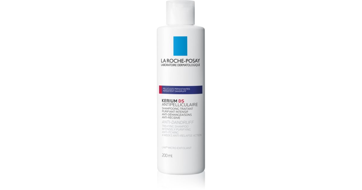 La Roche-Posay Kerium DS Anti-Dandruff treatment shampoo for dandruff ...