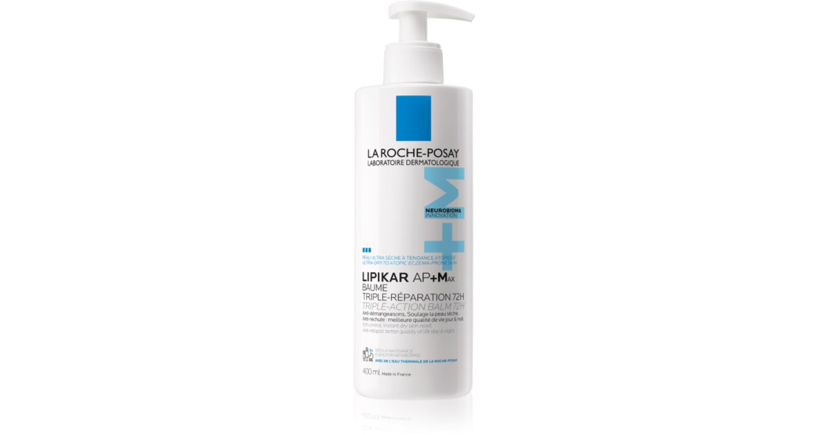 La Roche-Posay Lipikar AP+Max Balm nourishing body balm for very dry ...